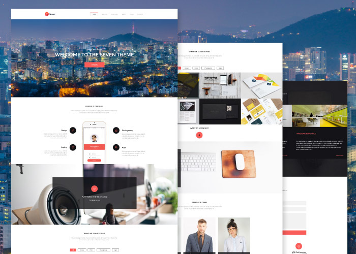 Seven - Creative Portofolio Template - graphberry.com